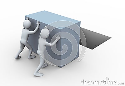 3d Abstract Cube Design Of Ppc Royalty Free Stock Images - Image: 33176169