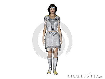 3D Render Indian Woman Royalty-Free Stock Photo | CartoonDealer.com ...