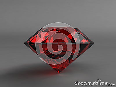 3d Ruby Royalty Free Stock Image - Image: 1194486