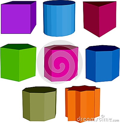 3d Shapes Stock Images - Image: 14315694