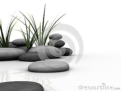3d Stones Royalty Free Stock Photo - Image: 4129605