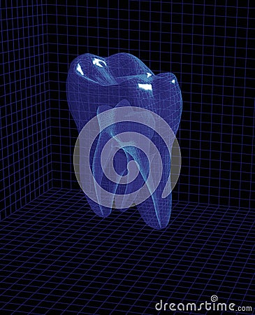 3d Tooth Stock Images - Image: 3427434