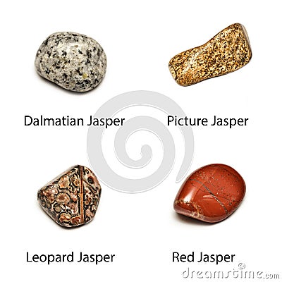 4 Polished Jasper Stock Photography - Image: 28498102
