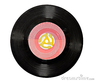 45 Rpm Vinyl Record Stock Photos - Image: 4438083