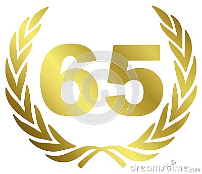 65 Anniversary Royalty-Free Cartoon | CartoonDealer.com #8592902