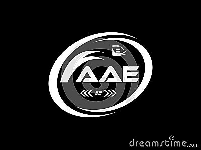 AAE Letter Logo Design. AAE Simple And Modern Monogram Logo. Abstract ...