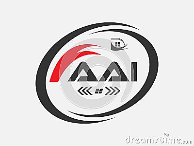 AAI Letter Logo Design. AAI Simple And Modern Monogram Logo. Abstract ...