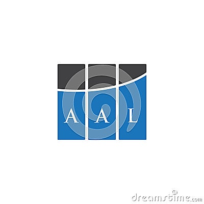 AAL Letter Logo Design On Black Background. AAL Creative Initials ...