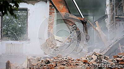 Abandoned Building Busted and Shattered Building Stock Footage - Video ...