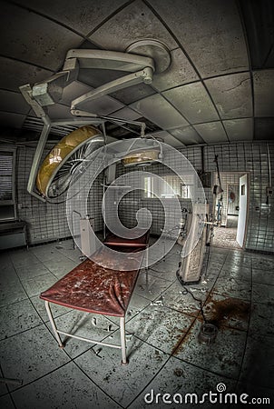 Abandoned Surgery Room Royalty Free Stock Image - Image: 23793236