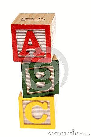 ABC Blocks Royalty Free Stock Photos - Image: 5393898