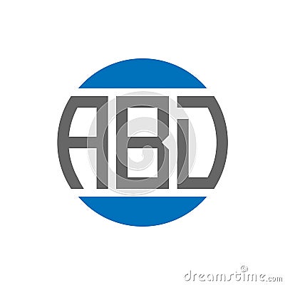 ABD Letter Logo Design On White Background. ABD Creative Initials ...