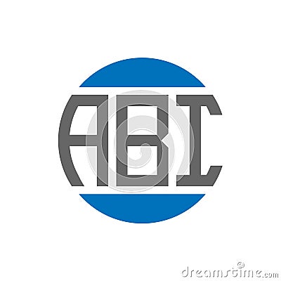 ABI Letter Logo Design On White Background. ABI Creative Initials ...