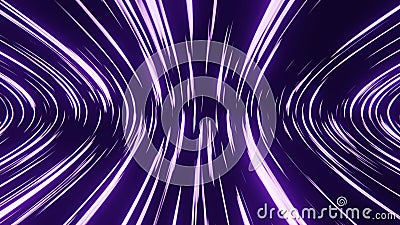 Abstract 3d Neon Background, Ultraviolet Glowing Lines, Laser Rays ...