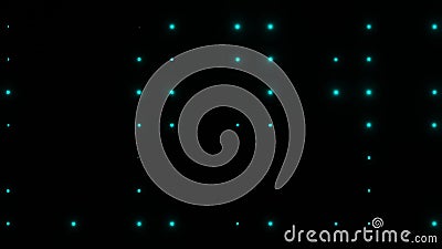 Abstract Animated Background Matrix Dots Particles Randomly Smoothly ...