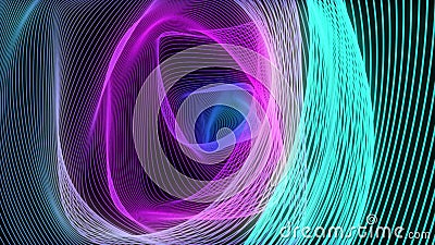 Abstract Animated Background Simulating Energy Waves Stock Video ...