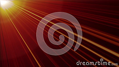 Abstract Anime Sun Rays Loop-able Lighting Effect Animation. Computer ...