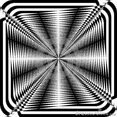 Abstract Arabesque Frame Four Rounded Corners Down Stairs Spiralinl ...