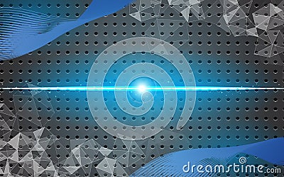 Abstract Art Software And Hardware Background Stock Vector - Image ...