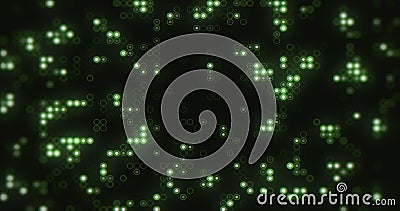Abstract Background Animation Digital Green Digital Electronic Texture ...