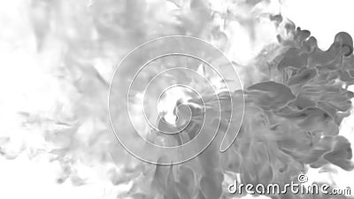 Abstract Background Black Ink or Smoke with Alpha Mask for Motion ...