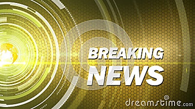 Abstract Background Breaking News Stock Footage - Video of digital ...