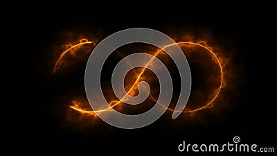 Abstract Background with Infinity Sign. Digital Background Stock Video ...