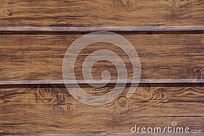 Simple Wooden Background, Horizontal Parallel Three Boards Color Walnut ...