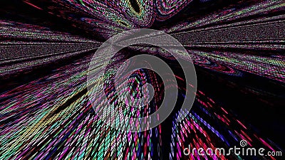 Abstract Bad Trip Effect Light Transformations Glittering Background ...