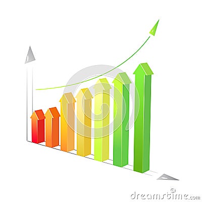 Abstract Bar Graphs Royalty-Free Stock Photo | CartoonDealer.com #17373975