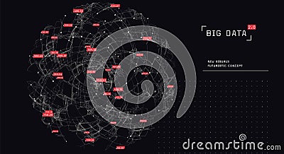 Abstract Big Data Visualization. Advanced Data Design. Abstract Radial ...