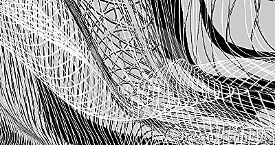 Abstract Black Grid Background. Stock Footage - Video of fractal ...