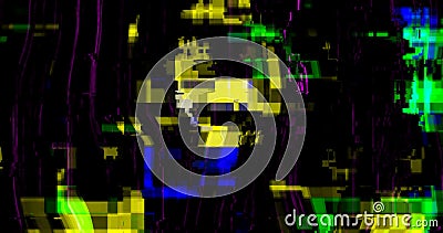 Abstract Blue and Green Overlay Light Background Animation of Pattern ...