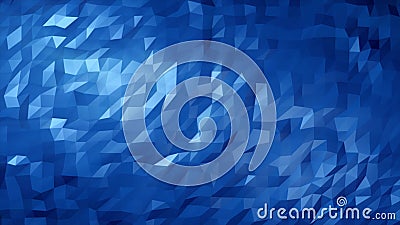 Abstract Blue Looped Seamless Low Poly Triangular Mesh Background Stock ...