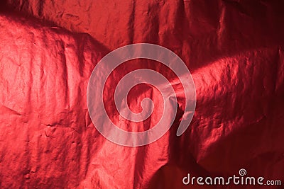 Abstract Bright Red Shiny Folded Paper Texture Background Royalty-Free ...
