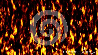 Abstract Burning and Rising Fire Background Loop Stock Video - Video of ...