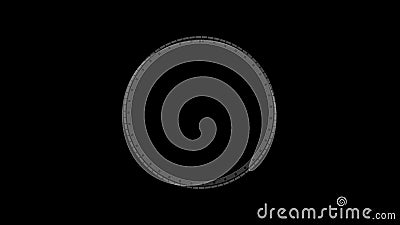 PNG Alpha.Loading Circle HUD Simple Looping Animation.Technological ...