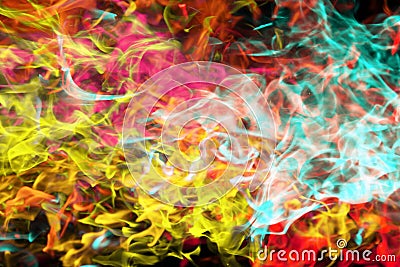 Abstract color fire background - Stock Image - Everypixel