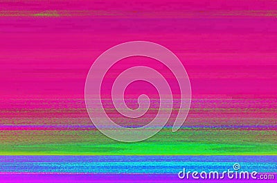 Abstract Corrupted Computer Digital File With Displaced Pixels Stock ...