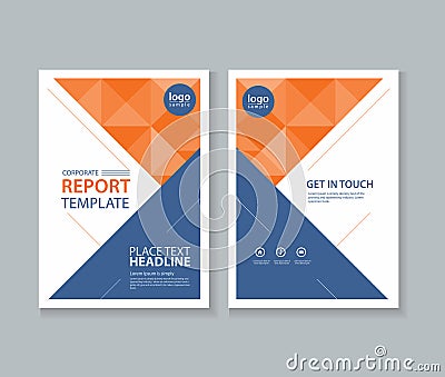 Abstract Cover Page Brochure, Flyer ,report Layout Design Template ...