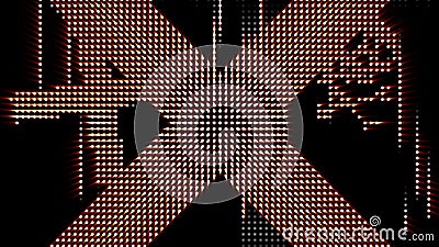 Abstract Crazy Lights Bulb Animation, Rendering, System Failure, Crash ...