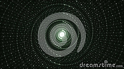 Abstract 3d Rendering Spiral Particle Background. Stock Video - Video of black, futuristic ...