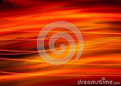 Abstract Digital Fire Flames Painting Royalty-Free Stock Image ...