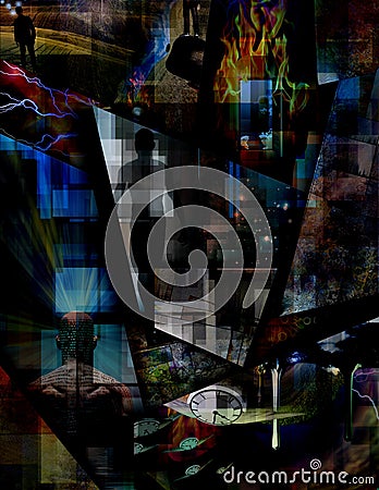 Abstract Dimensions Stock Photography | CartoonDealer.com #106454966