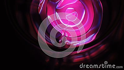 Abstract Energy Tunnel in Space. Energy Force Fields Tunnel in Outer ...