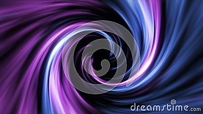 Abstract Energy Tunnel in Space.Vortex Hyperspace Tunnel. Energy Force ...