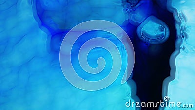 Abstract Fluid Forms Ripple and Flow Stock Footage - Video of bright ...