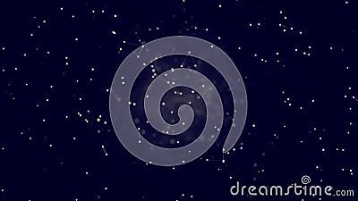 Abstract Flying Particles Geometric Zoom 4k Video Background Stock ...