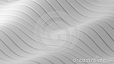 Abstract Geometric Waves Loop - 3D Animation Stock Video - Video of ...
