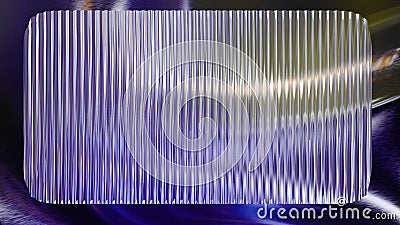 Abstract Glass Fluted Design With Shimmering Lines And Vibrant Colors ...